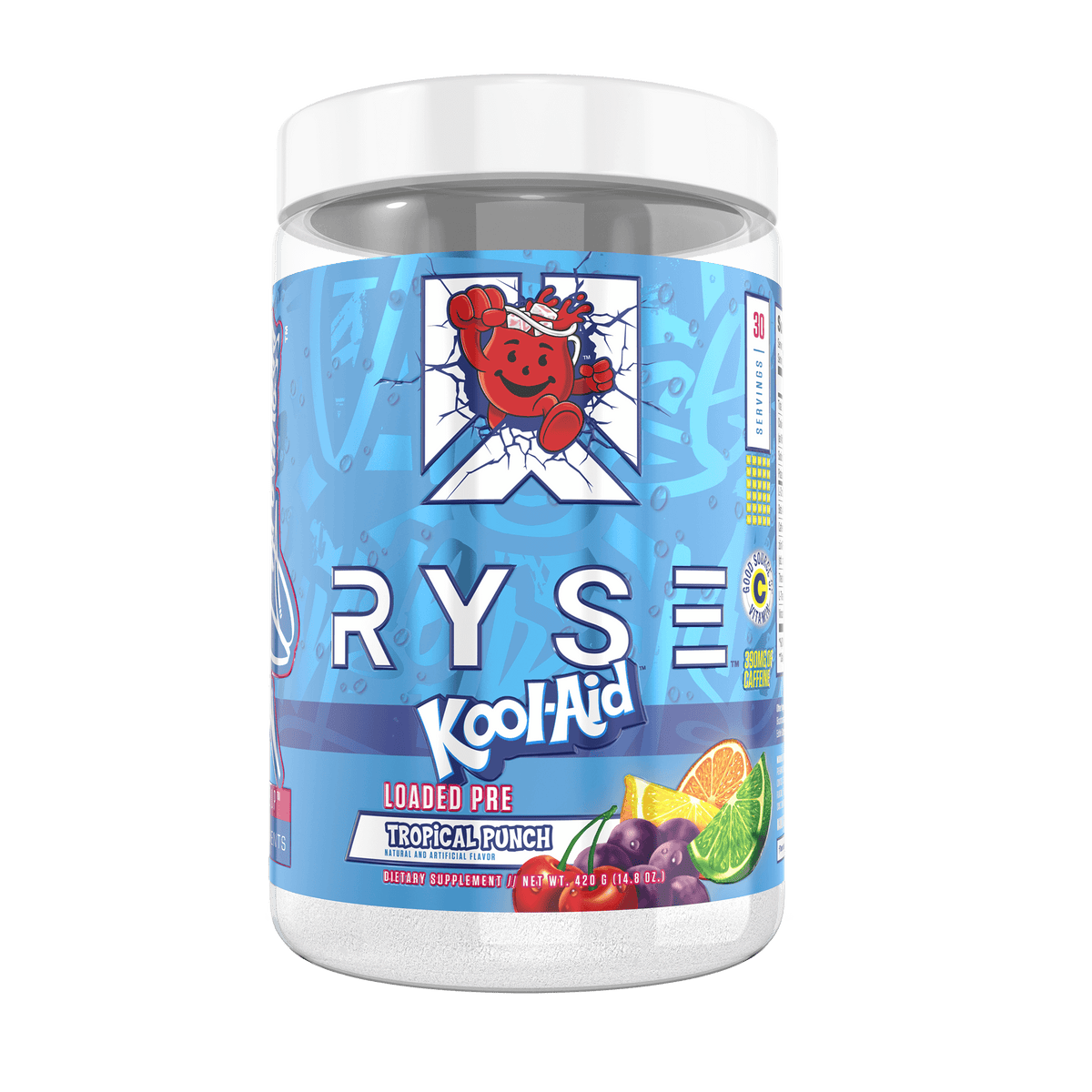 Ryse Loaded Pre Workout Kool-Aid - Athletes Nutrition Ryse Loaded Pre Workout Kool-Aid - Athletes Nutrition